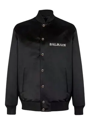 Balmain Galaxy Bomber Jacket - Black