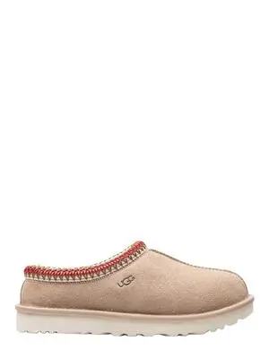 UGG Tasman Suede Slippers Sand/dark Cherry