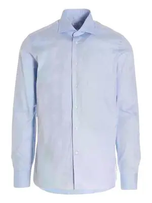 BORRIELLO NAPOLI Marechiaro Shirt - Blue