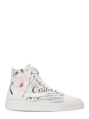 Balmain B-court High-top Sneakers - White