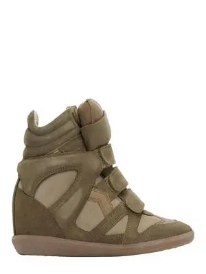 Isabel Marant Isabel Marant Bekett High-Top Sneakers Taupe