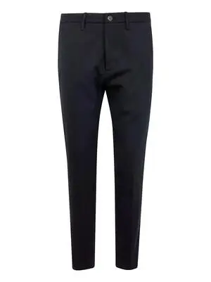 NINE:INTHE:MORNING Logo Patch Trousers - Blue