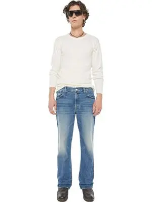 MOTHER The Big Shot Burning Bridges Jeans - Blue