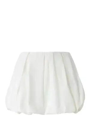 Pinko Pleated Bubble Skirt - White