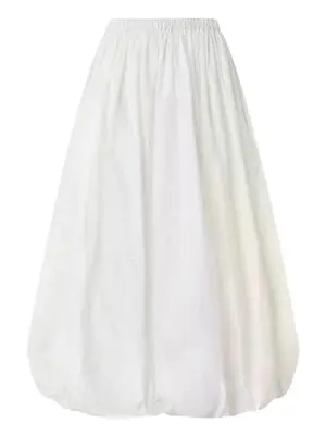 Pinko Balloon Midi Skirt - White