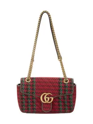 Gucci GG Marmont Small Shoulder Bag Red
