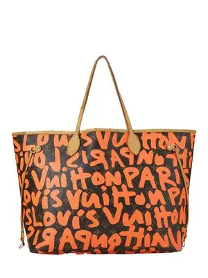 LOUIS VUITTON Stephen Sprouse X Graffiti Tote - Orange