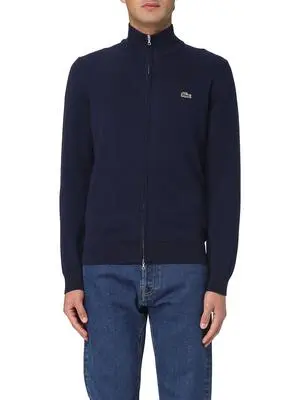 Lacoste Lacoste Zip Up Sweater With Logo Navy