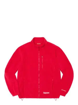 Supreme X Polartec Zip Jacket - Red