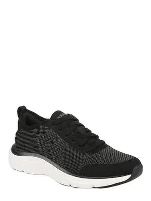 Dr. Scholl'S Feel Support Knit Lace-up Sneakers - Black
