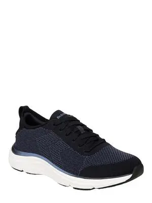 Dr. Scholl'S Plantar Fasciitis Leather Sneakers - Navy