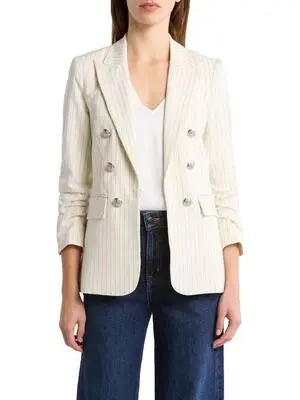 Veronica Beard Beacon Dickey Jacket - Ecru Multi
