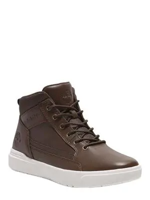 Timberland Allston Mid Top Sneakers - Medium Brown Full Grain