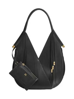 Donna Karan New York Baldwin Laser-cut Mini Shoulder Bag - Black/gold