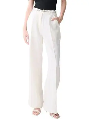 Deluc Déluc. Caleira Straight Leg Pants - Ecru