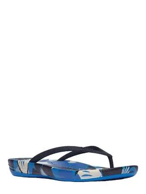 Fitflop FitFlop Iqushion™ Flowerz Flip Flop Bondi Blue Mix