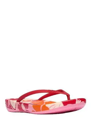 Fitflop Iqushion™ Flowerz Flip Flop - Redberry Mix