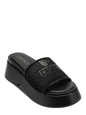 Dkny Iredell Platform Sandal - Black