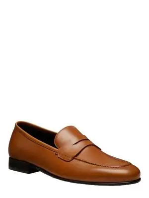 STUART WEITZMAN Stuart Weitzman Banks Penny Loafer Cognac