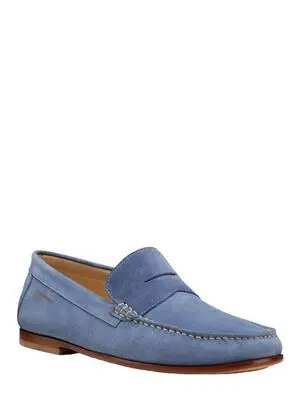 STUART WEITZMAN Stuart Weitzman Brady Penny Loafer Denim Blue