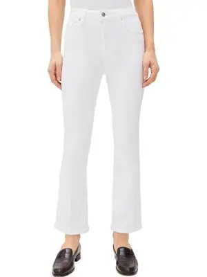 FRAME The Reboot Crop Jeans - White