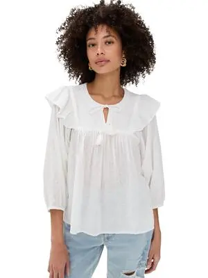 CLEOBELLA Lina Blouse - Ivory
