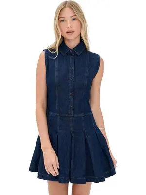 REFORMATION Arella Denim Mini Dress Flinders