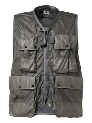 C.P. COMPANY Cs Ii Logo Technical Vest - Grey