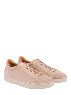 TOD'S Suede Sneakers - Neutrals