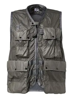 C.P. COMPANY Cs Ii Logo Technical Vest - Grey