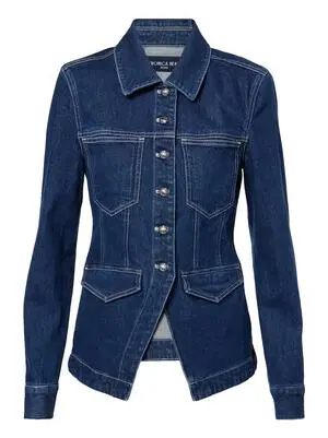 Veronica Beard Alfie Denim Jacket - Blue