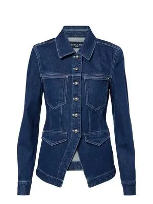 Veronica Beard Alfie Denim Jacket - Blue