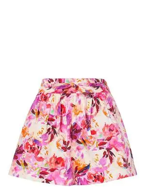 Ulla Johnson Rowan Floral Cotton Shorts - Multicoloured