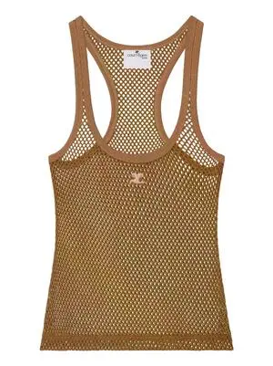 COURREGES Scuba Tank Top - Brown