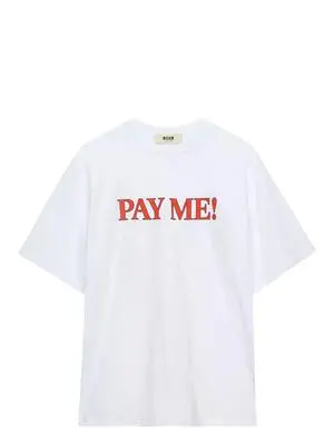 MSGM Crew-neck T-shirt - White