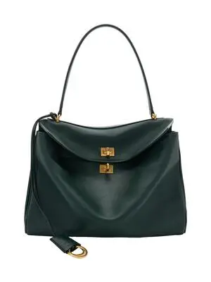 Balenciaga Rodeo Medium Top Handle Bag - Green