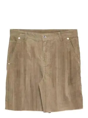 JNBY Frayed-edge Shorts - Brown