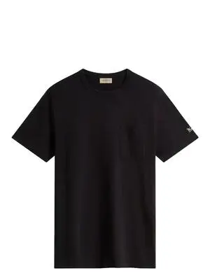 Woolrich Logo-embroidered T-shirt Black