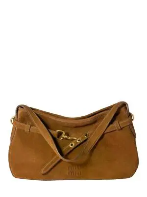 Miu Miu Aventure Shoulder Bag - Brown