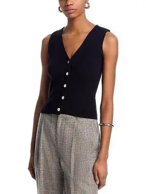 Rails Rosa Ribbed Top - Black