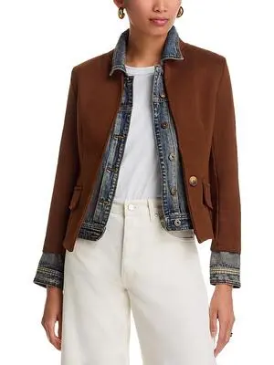 SIX FIFTY Clarissa Jacket Dark Brown