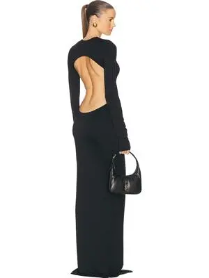Eterne Stella Maxi Dress - Black