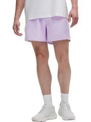 Lululemon Striped Mesh Tennis Short Lavender Frost