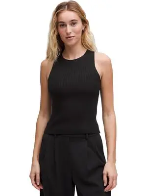 Lululemon Merino Wool Open-back Tank Top - Black