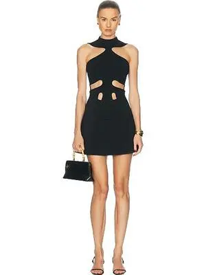 Cult Gaia Lillie Knit Dress - Black