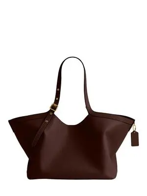 COACH Gramercy Tote Bag Brass/maple