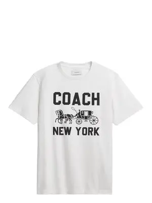 COACH Horse And Carriage T-shirt - White