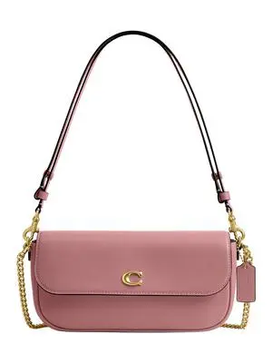 COACH Brook Flap Chain Bag - Brass