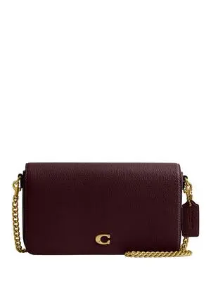 COACH Mila Crossbody Bag With Signature Canvas - Brass/merlot