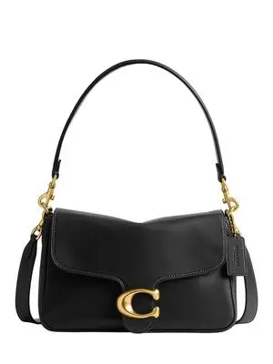 COACH® Soft Tabby Shoulder Bag - Brass/black